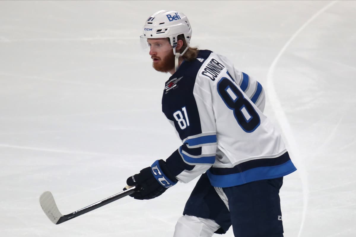 WATCH: Kyle Connor hammers one-timer for first Jets goal of 2021–22