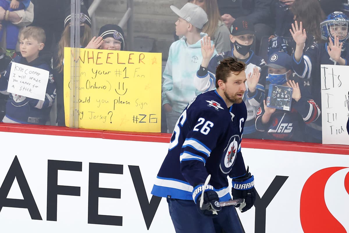 Jets’ Blake Wheeler enjoyed late-season resurgence in 2021-22