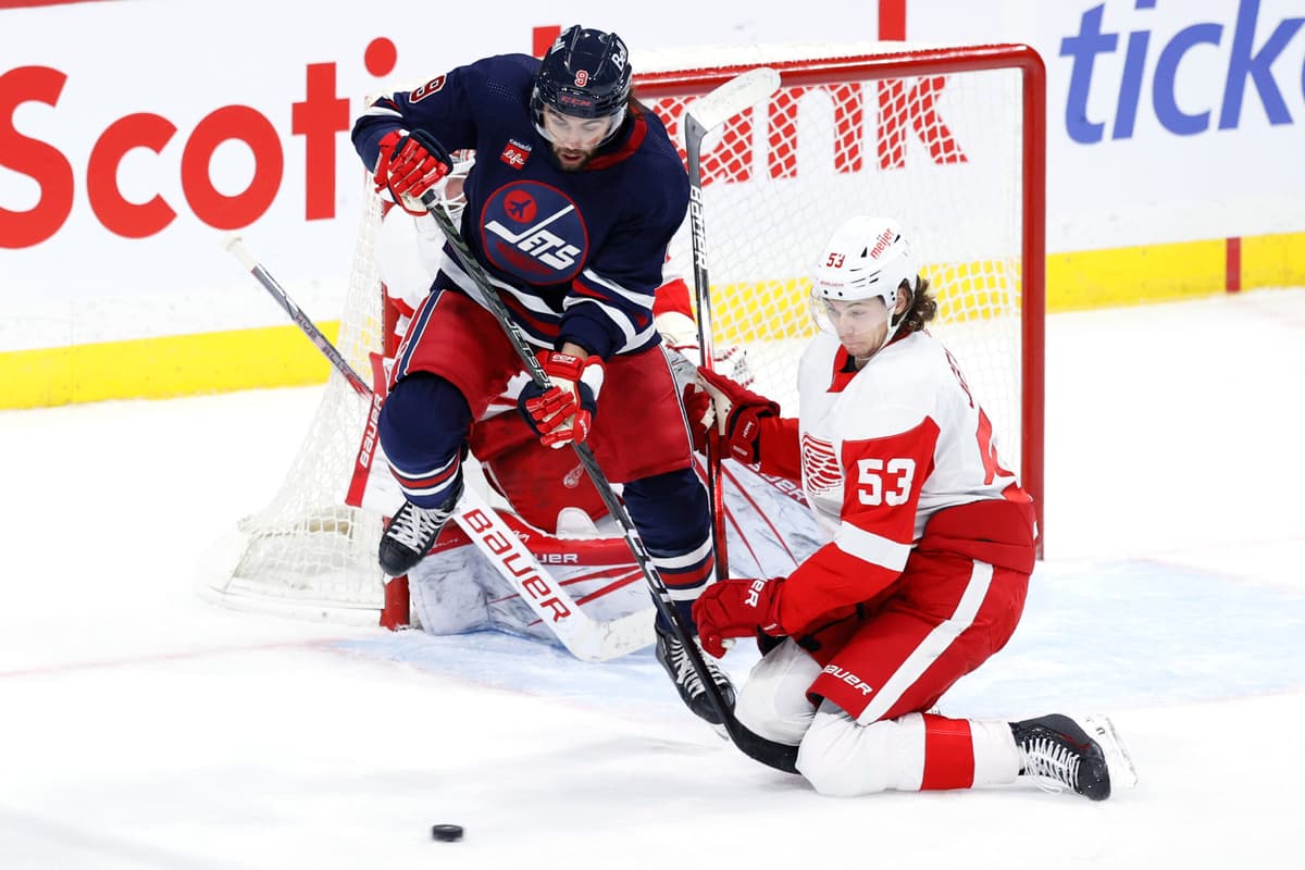 Halfway point of the Jets 2024-25 regular season: Red Wings @ Jets game ...